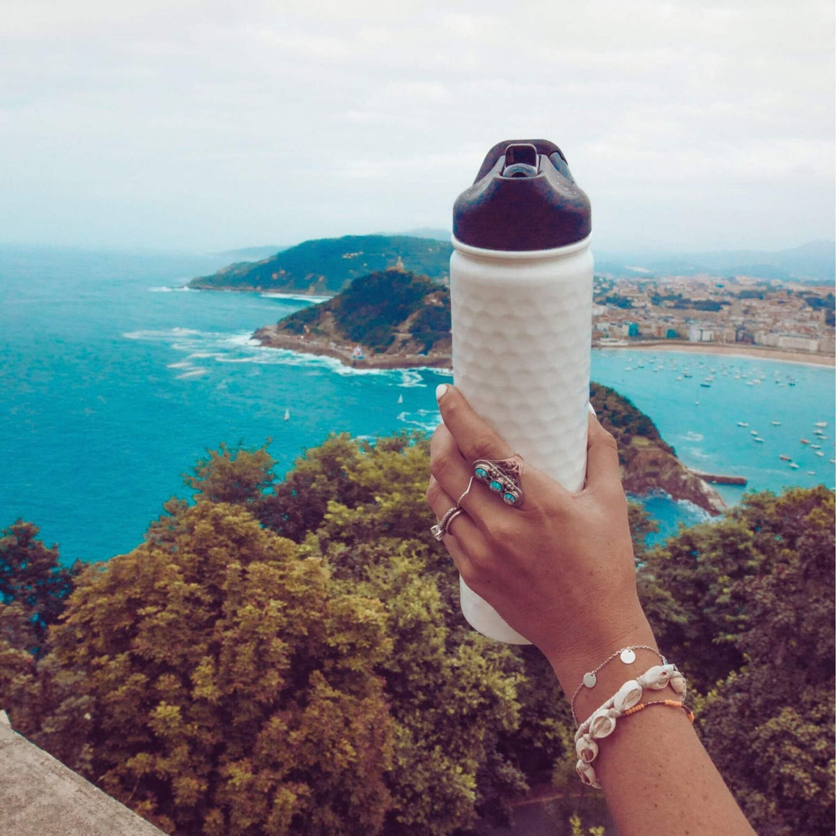 27 oz. SIC® Dimpled Golf® Water Bottle | Seriously Ice Cold