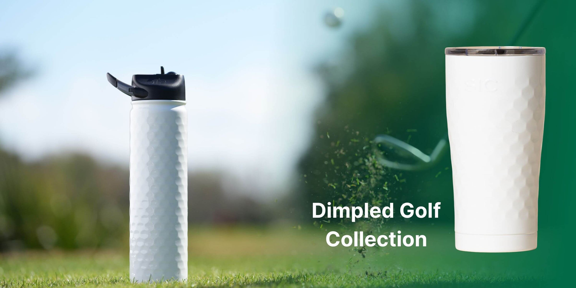 Dimpled Golf® Drinkware: Elevate Your Sipping Style!